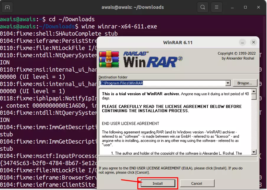 Ubuntu 22.04 LTS تي WineHQ ڪيئن انسٽال ڪجي 2431_16