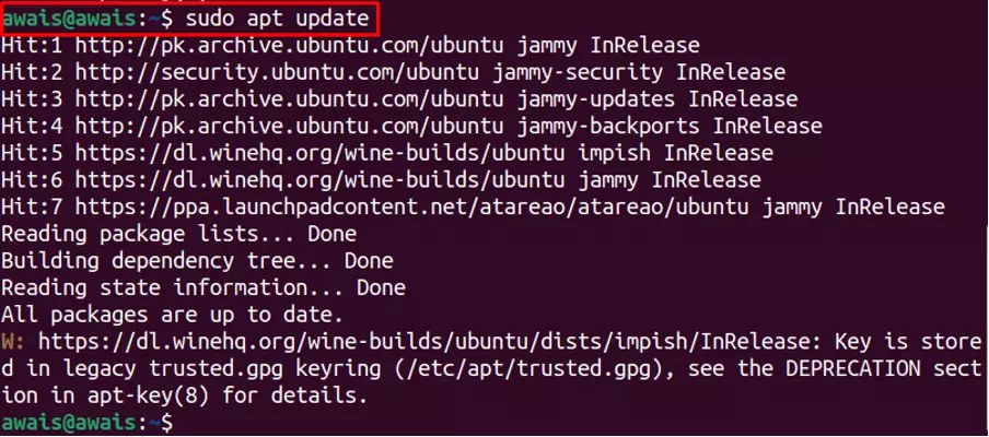 Unsaon Pag-instalar sa WineHQ Sa Ubuntu 22.04 LTS 2431_3