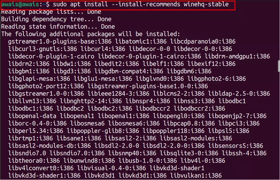 Ubuntu 22.04 LTS تي WineHQ ڪيئن انسٽال ڪجي 2431_4