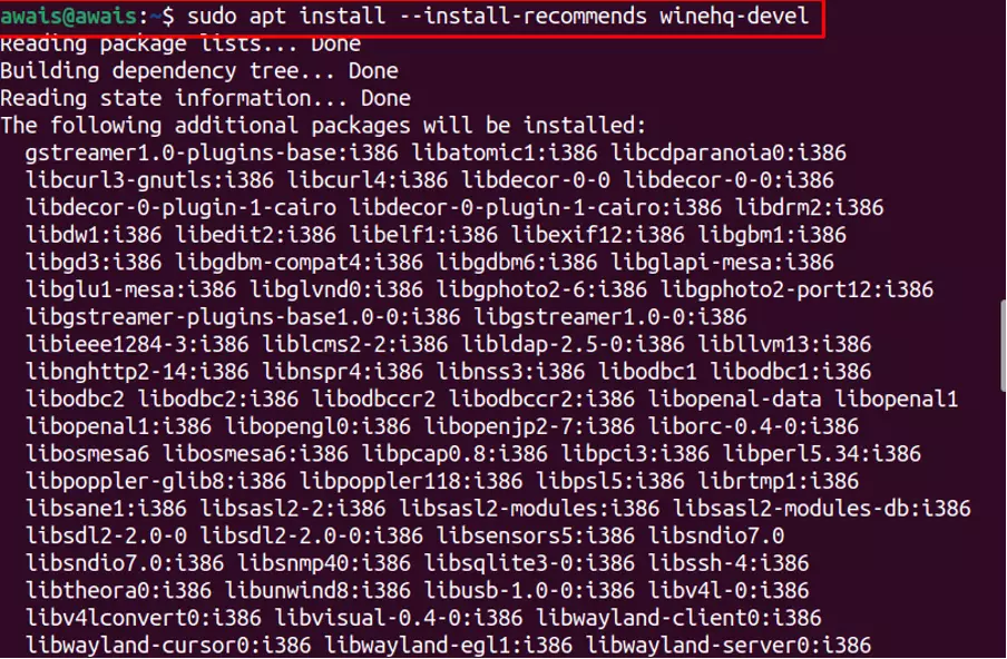Ubuntu 22.04 LTS تي WineHQ ڪيئن انسٽال ڪجي 2431_5