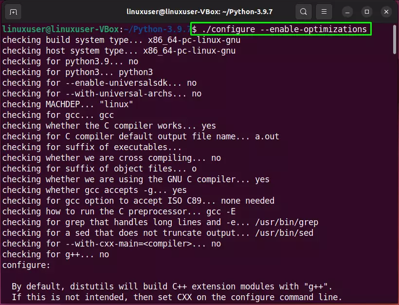 Sådan installeres Python 3.9 på Ubuntu 22.04 2435_13