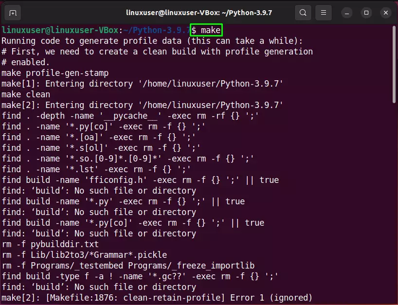 Sida loo rakibo Python 3.9 on Ubuntu 22.04 2435_15