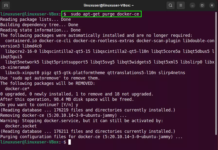 Faʻafefea ona faʻapipiʻi Docker ile Ubuntu 22.04 2436_14