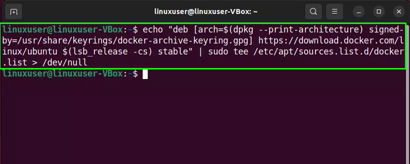 Sut i Gosod Docker ar Ubuntu 22.04 2436_6