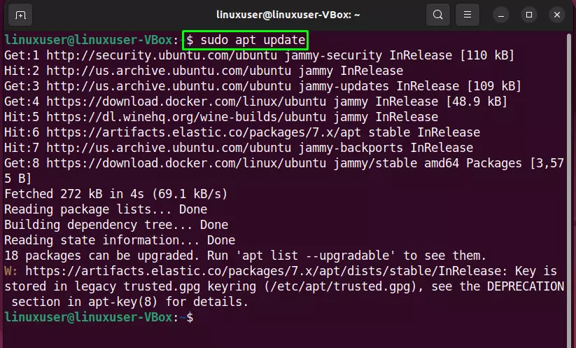 Hoe kinne jo Docker ynstalleare op Ubuntu 22.04 2436_7