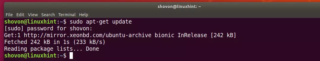 Come abilitare il server SSH su Ubuntu 18.04 LTS 2442_2