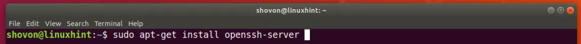 Come abilitare il server SSH su Ubuntu 18.04 LTS 2442_3