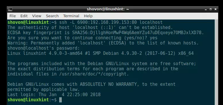 SSH-poort doorsturen op Linux 2444_16