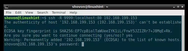 SSH Port Forwarding paLinux 2444_26