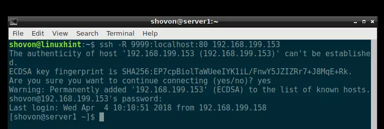 SSH Port Forwarding Linux-ում 2444_27