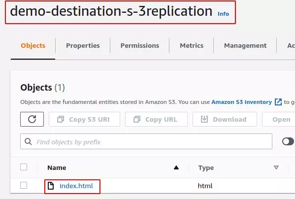 Configure Replication Rules on AWS S3 2466_12