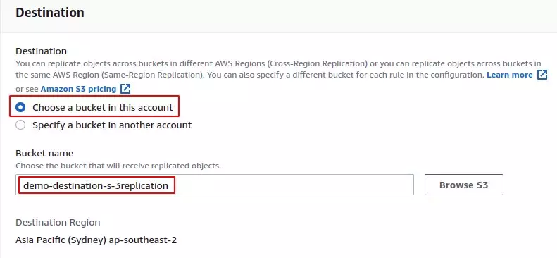 Comment configurer les règles de réplication sur AWS S3 2466_6