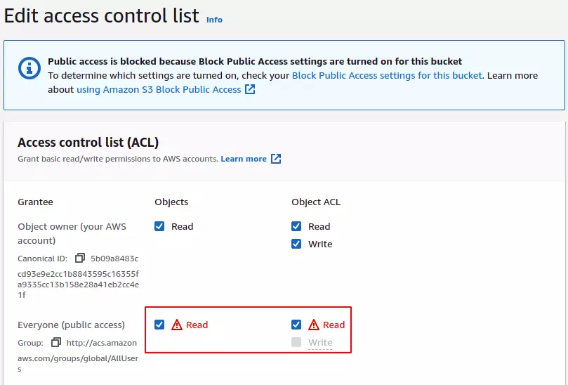 Cara mengonfigurasi izin bucket S3 di AWS 2468_18