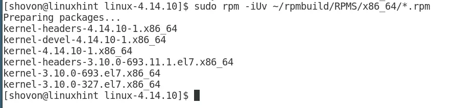 คอมไพล์เคอร์เนล Linux บน CentOS7 2485_36