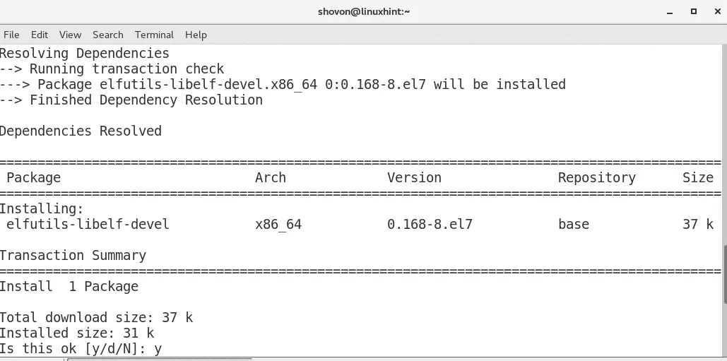 คอมไพล์เคอร์เนล Linux บน CentOS7 2485_8