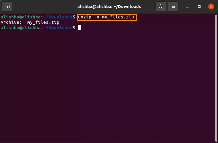 Hur man packar upp en zip-fil i Ubuntu 2494_12