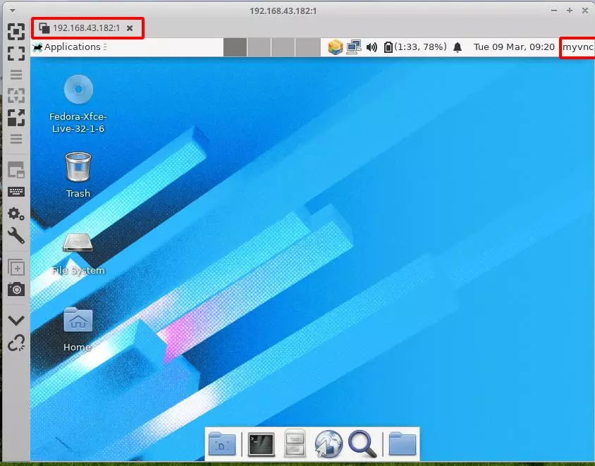 Bagaimana Mengkonfigurasi Server VNC di Fedora Linux? 2532_7