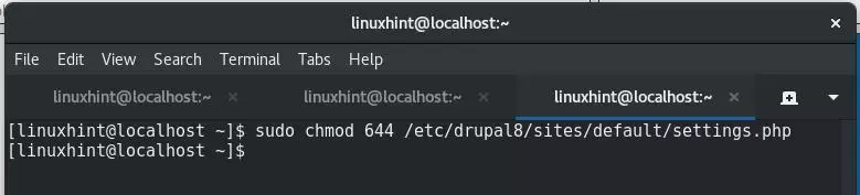 Ինչպե՞ս տեղադրել Drupal 8-ը Fedora-ում: 2533_13
