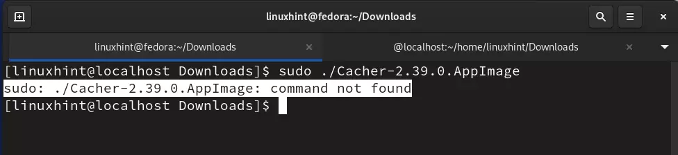 Sådan installeres Cacher Code Snippet Library i Fedora 2534_4