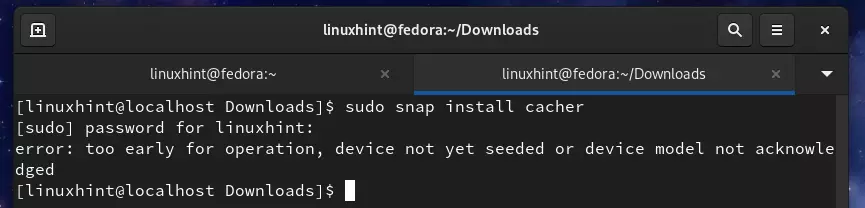 Sådan installeres Cacher Code Snippet Library i Fedora 2534_9