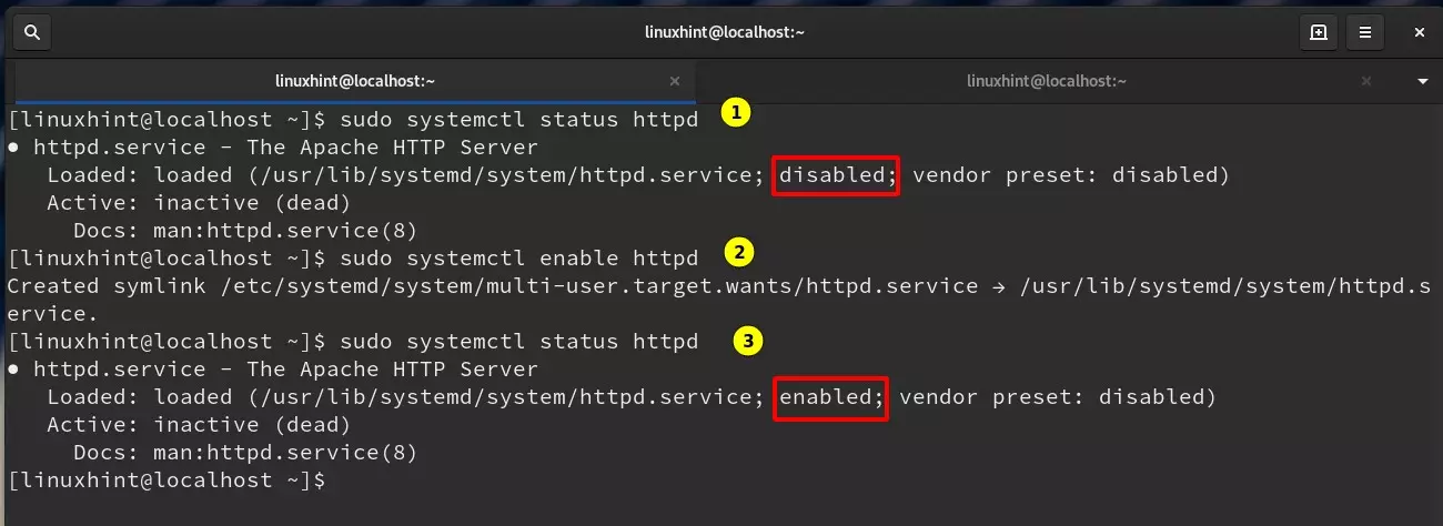 Com llistar els serveis d'arrencada en el moment de l'arrencada a Fedora Linux? 2535_4
