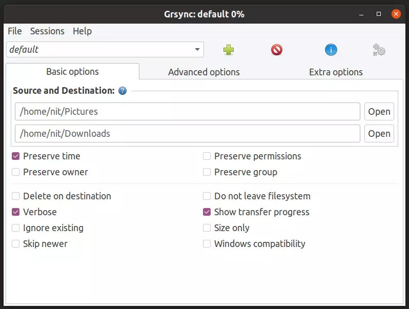 Aplikasi Serep Data paling apik kanggo Linux 2542_4