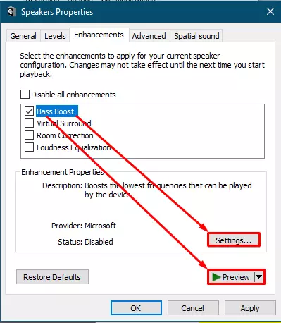 Как да използвате еквалайзера на Windows 10 2545_7