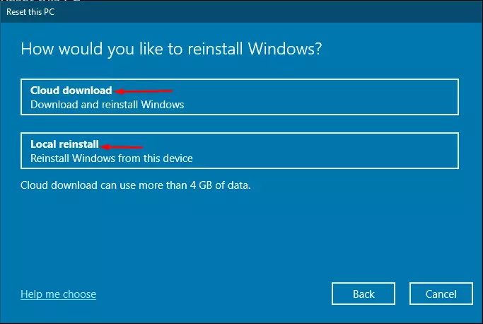 Jak obnovit tovární nastavení počítače se systémem Windows 2547_12