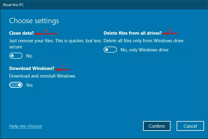 Windows компьютерийг үйлдвэрийн тохиргоонд хэрхэн тохируулах вэ 2547_14