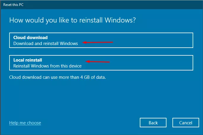 Windows számítógép gyári alaphelyzetbe állítása 2547_6