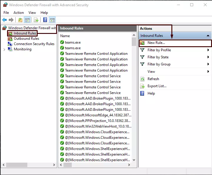 Cara Nggawe Port Forwarding ing Windows 2549_13