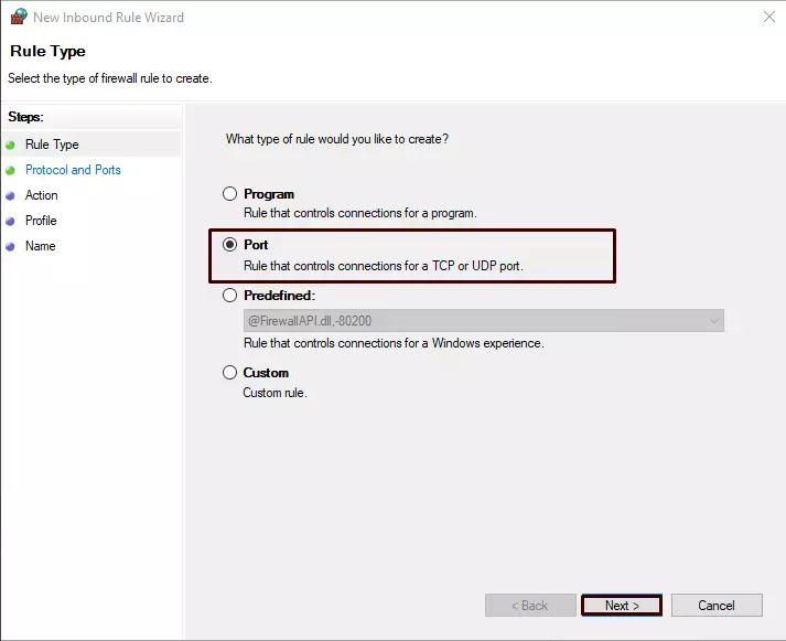 Cara Nggawe Port Forwarding ing Windows 2549_14