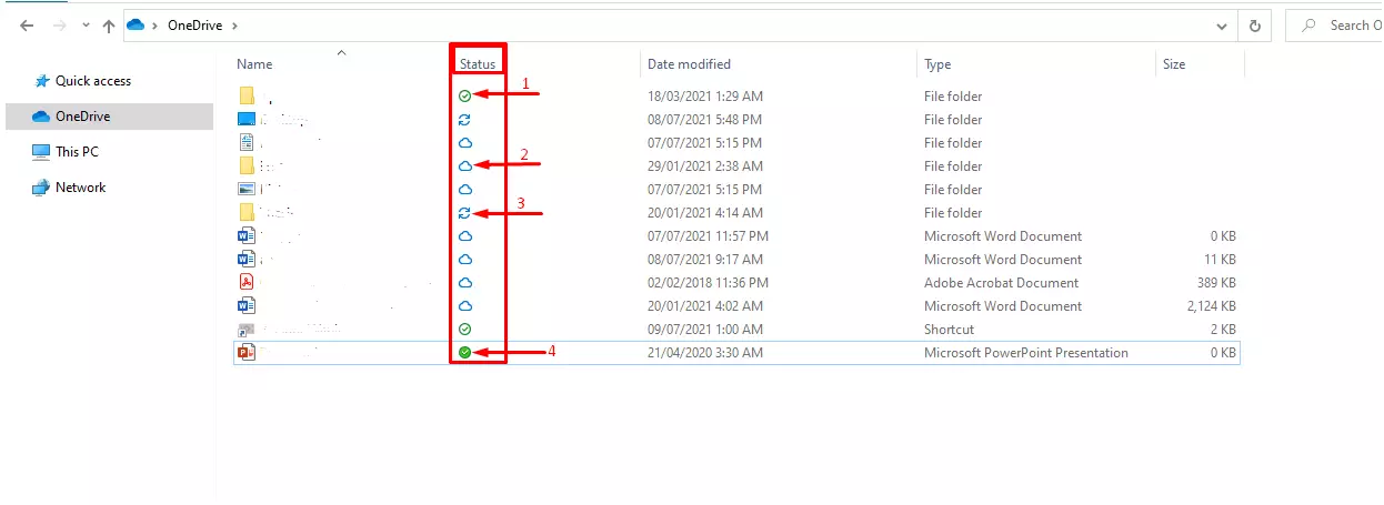 Καταργήστε τα τοπικά αντίγραφα σε αρχεία OneDrive στα Windows 2558_2