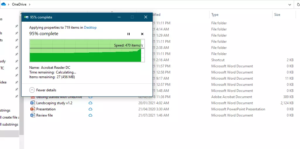 Καταργήστε τα τοπικά αντίγραφα σε αρχεία OneDrive στα Windows 2558_7