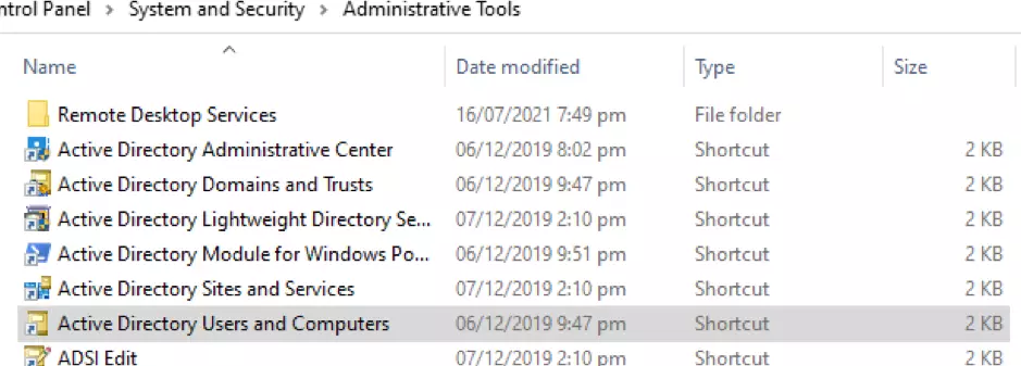 Kā uzskaitīt lietotājus Windows Active Directory grupā? 2560_12