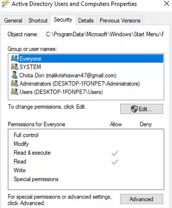 Hoe om gebruikers in Windows Active Directory-groep te lys? 2560_14