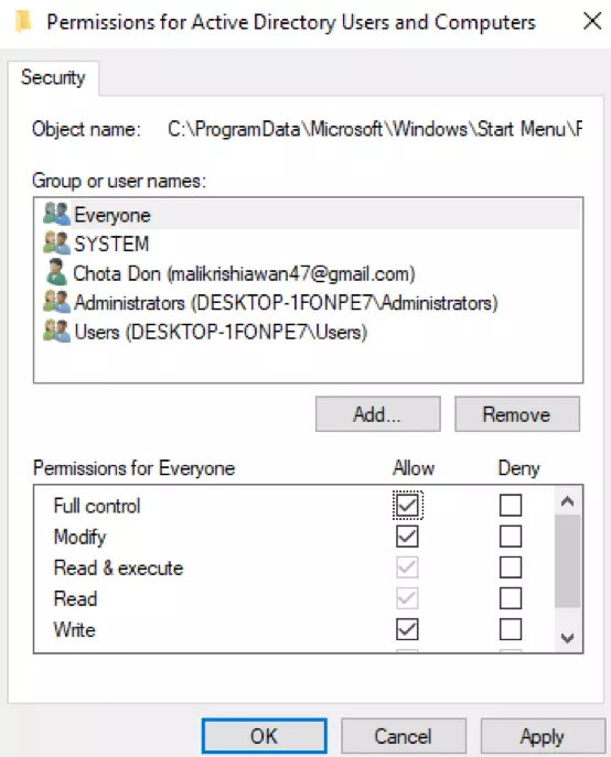 Hoe om gebruikers in Windows Active Directory-groep te lys? 2560_15