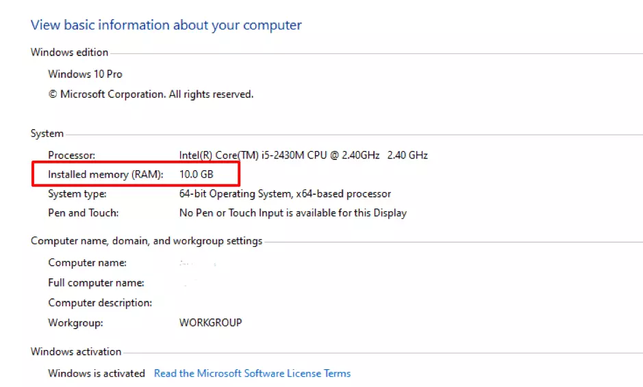 Kumaha nguji PC pikeun RAM goréng atanapi gagal 2561_3