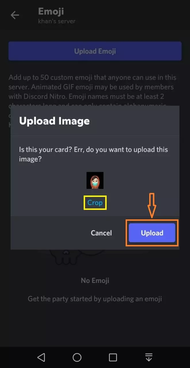 カスタムエモートを Discord Mobile に追加する方法 2595_13