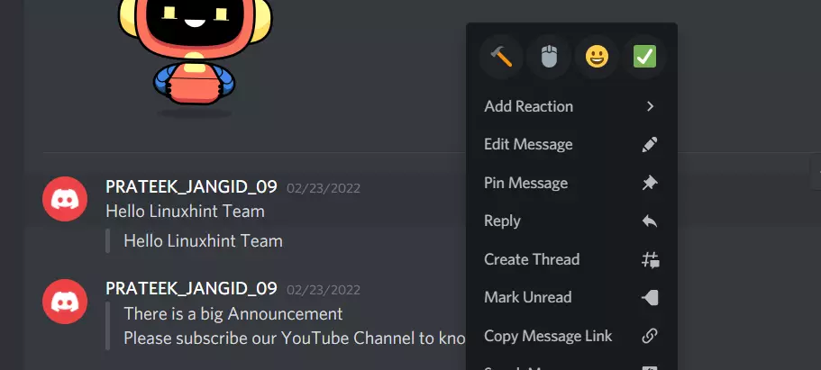 Hoe reagearje op Discord 2607_1