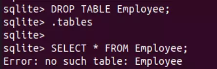 Sqlite Drop Table 2645_3