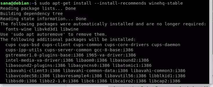 So installieren Sie Wine unter Debian 10 2663_10