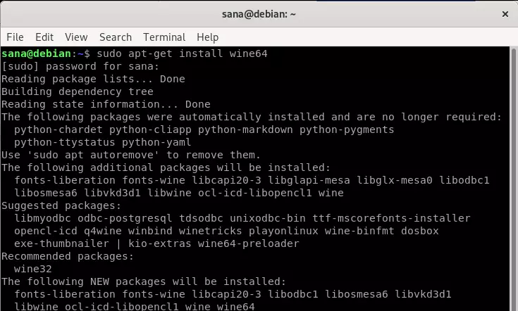 Debian 10 боюнча Wine кантип орнотуу керек 2663_9