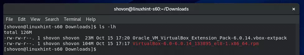 Enstale VirtualBox 6 sou CentOS 8 2666_18