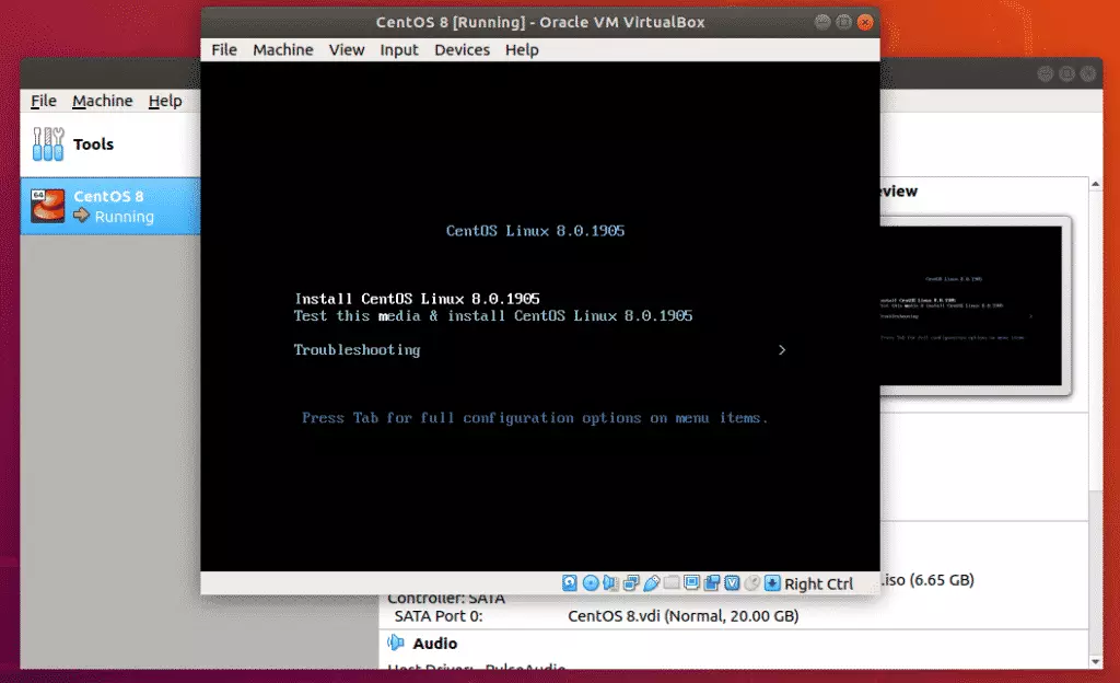 CentOS 8 жүйесін VirtualBox жүйесіне қалай орнатуға болады 2668_17