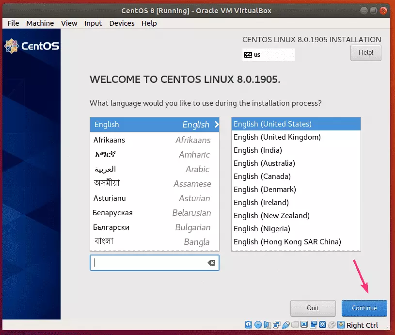 VirtualBox-da CentOS 8-i nädip gurmaly 2668_19