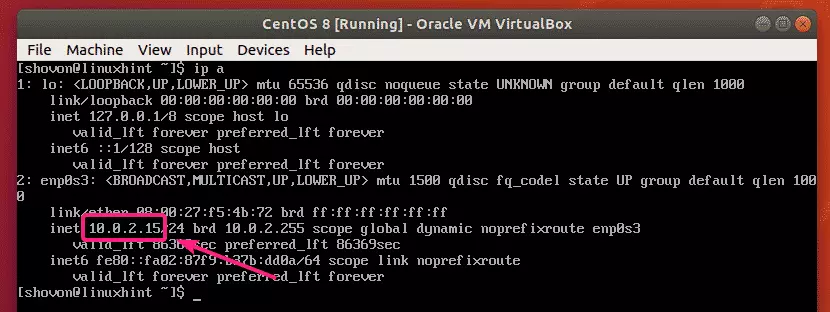 Ahoana ny fametrahana CentOS 8 amin'ny VirtualBox 2668_45