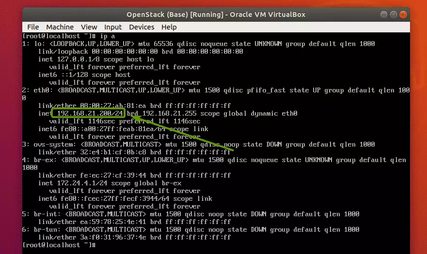 VirtualBox-ൽ OpenStack ഇൻസ്റ്റാൾ ചെയ്യുക 2669_48