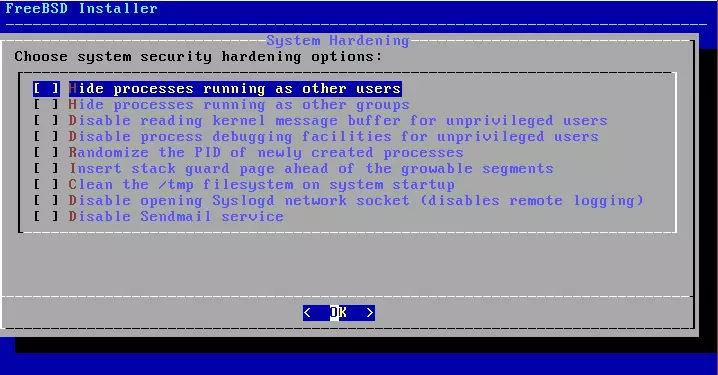 Namestite FreeBSD v VirtualBox 2670_20