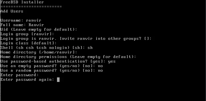 Installéiert FreeBSD an VirtualBox 2670_22